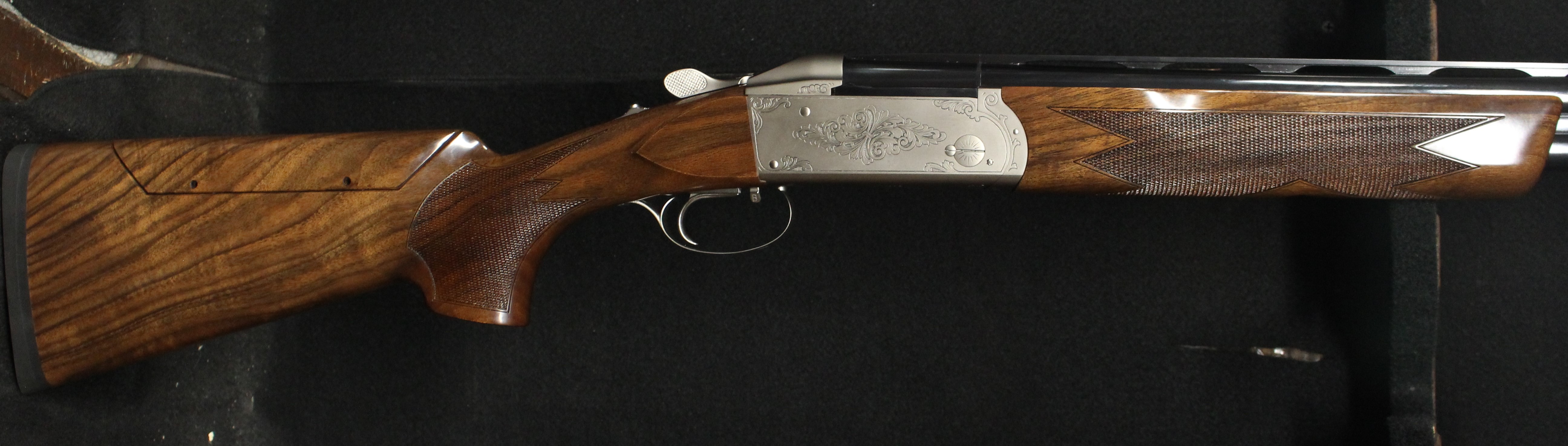 K-80 Parcours 12 gauge 32" standard engraved with KI Pro Thinwall ...